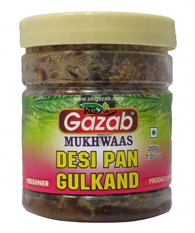 Buy Gazab Mukhwaas Desi Pan Gulkand 200 Gm | Kamdar Plaza - Quicklly Buy Gazab Mukhwaas Desi Pan Gulkand 200 Gm | Kamdar Plaza - Quicklly