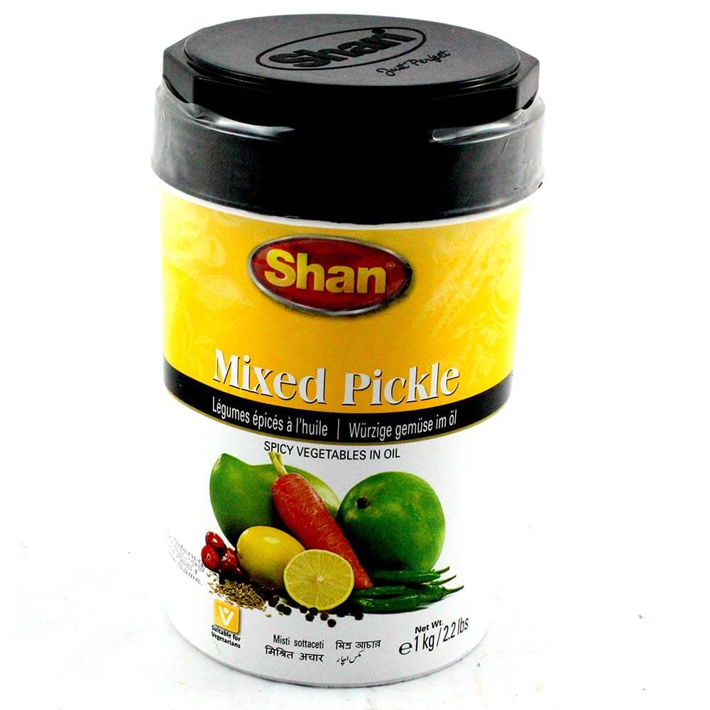 Buy Shan Mixed Pickle 1 Kg | Mayuri Foods - Quicklly
