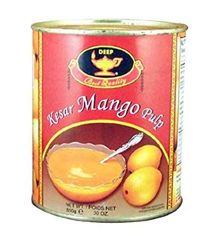 Buy Deep Kesar Mango Pulp Gm 340 | Subzi Mandi Cash And Carry - Quicklly