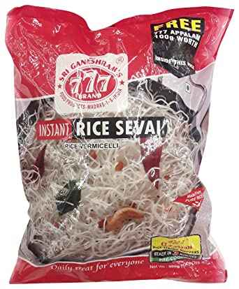 Buy 777 Instant Rice Sevai 500 Gm | Five Spice Indian Grocery - Quicklly