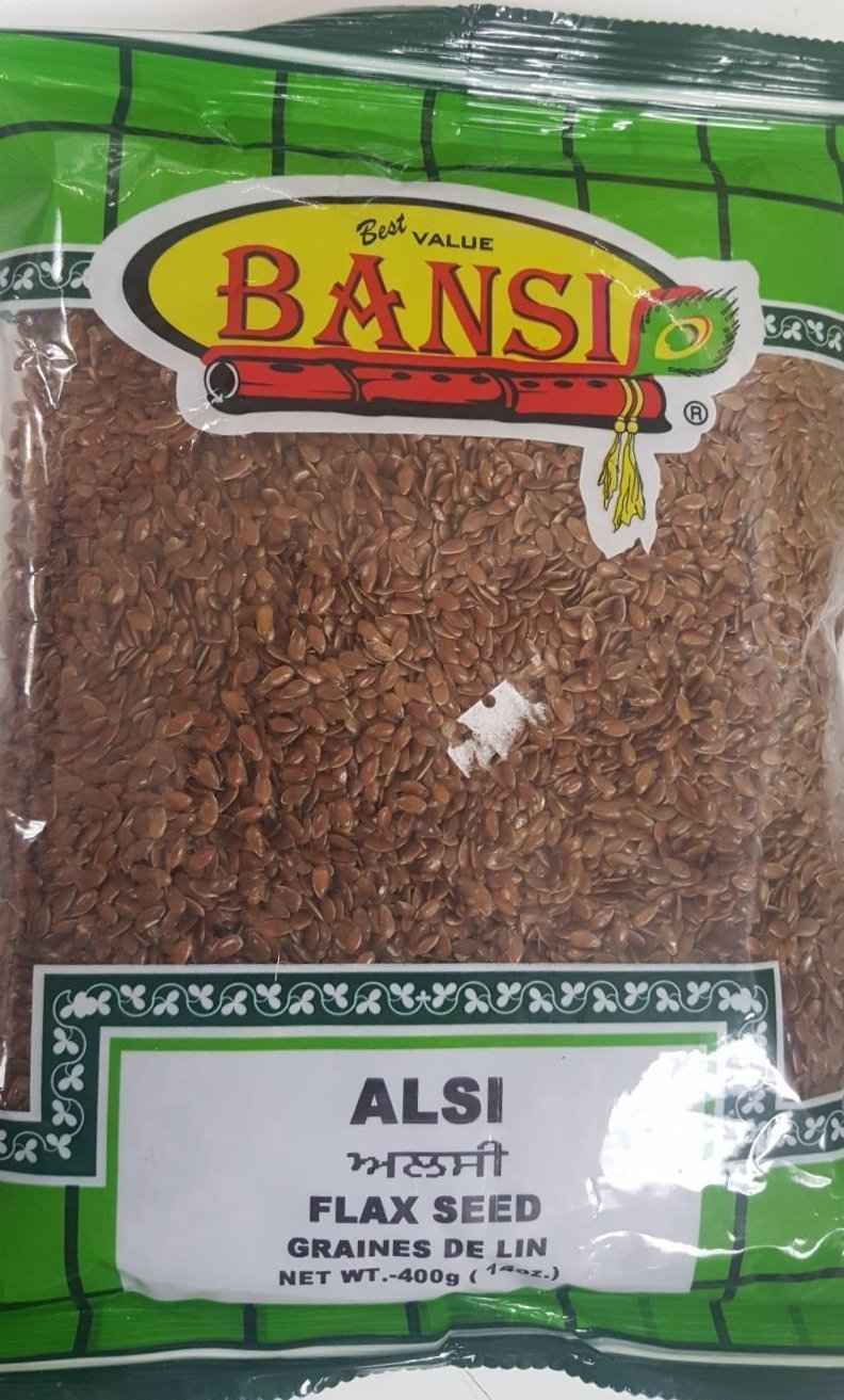 Buy Bansi Alsi Flax Seeds 14 Oz | Five Spice Indian Grocery - Quicklly