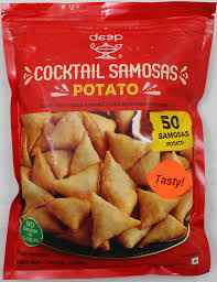 Buy Deep Frozen Cocktail Samosa Potato 15 Oz | Five Spice Indian ...