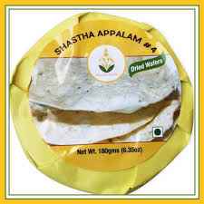 Buy Shastha Appalam 4 180 Gm | Five Spice Indian Grocery - Quicklly