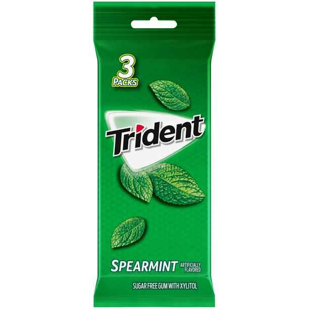 Buy Trident Spearmint 3 Pack 3 Pack | Fresh Central Grocery - Quicklly
