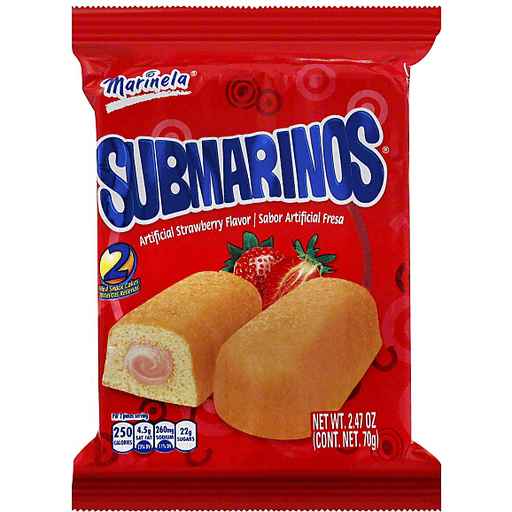 Buy Sweet Baked Goods Submarinos Strawberry 2 Ct 2.5 Oz | Fresh Central ...