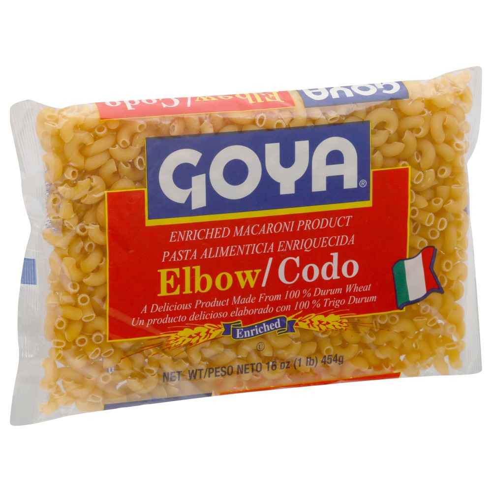 Buy Goya Enriched Pasta, Elbow 16 Oz | Fresh Central Grocery - Quicklly