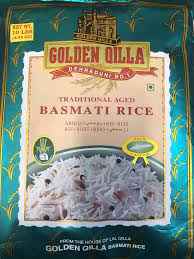 Buy Golden Qilla Traditional Aged Basmati Rice 10 Lbs | Five Spice ...