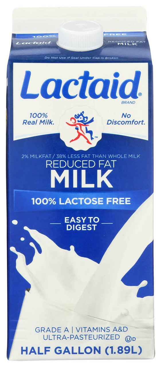 Buy Lactaid 100% Lactose Free Lowfat .5 Gallon | Fresh Central Grocery ...
