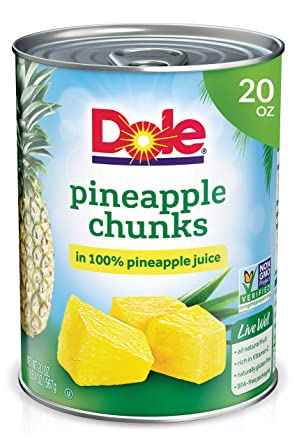 Buy Dole Pineapple Chunks 20 Oz | Fresh Central Grocery - Quicklly
