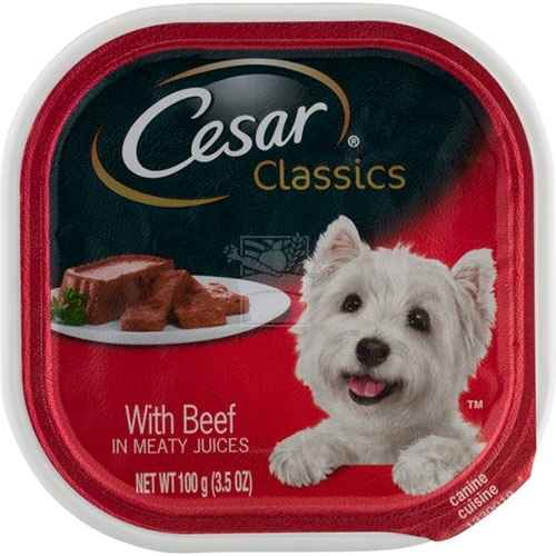 Buy Cesar W/beef In Meaty Juices 3.5 Oz | Fresh Central Grocery - Quicklly
