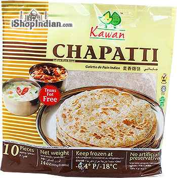 Buy Kawan Frozen Chapati 10 Count | Five Spice Indian Grocery - Quicklly