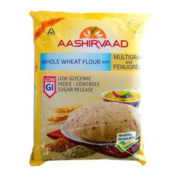 Buy Ashirwad Low Gi Wheat Flour 10 Lbs | Fresh Farms - Quicklly