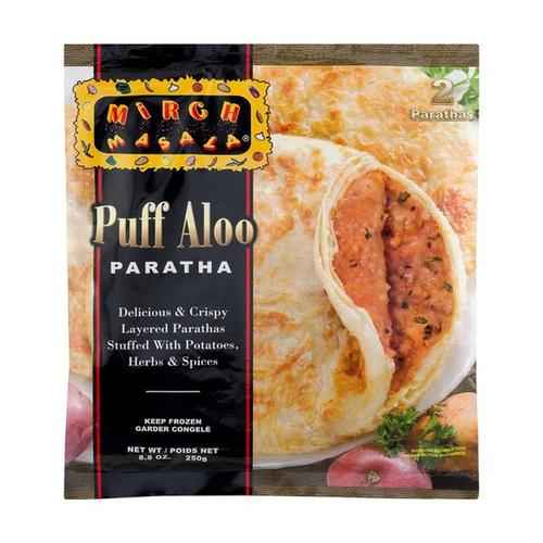 Buy Mirch Masala Puff Aloo Paratha 8.8 Oz | Fresh Farms - Quicklly Buy Mirch Masala Puff Aloo Paratha 8.8 Oz | Fresh Farms - Quicklly