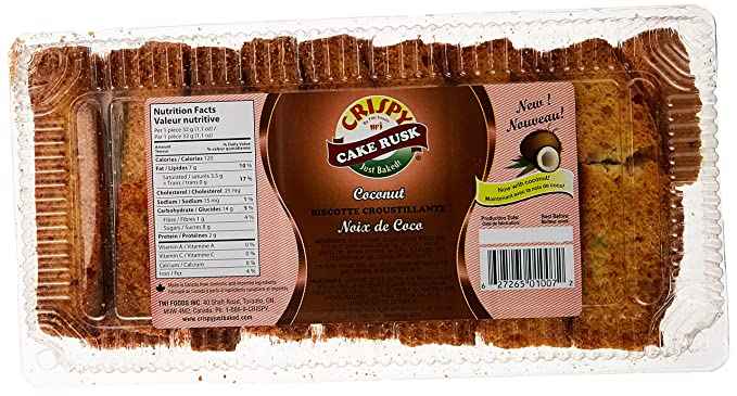 Buy Crispy Coconut Cake Rusk 650 Gm | Patel Brothers - Quicklly