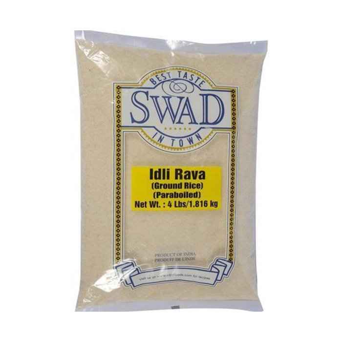 Buy Swad Idli Rava Ground Rice Paraboiled 4 Lbs | Patel Brothers - Quicklly