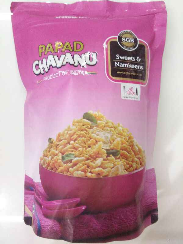 Buy Sgb Papad Chavanu 250 Gm | Sold By Quicklly - Quicklly