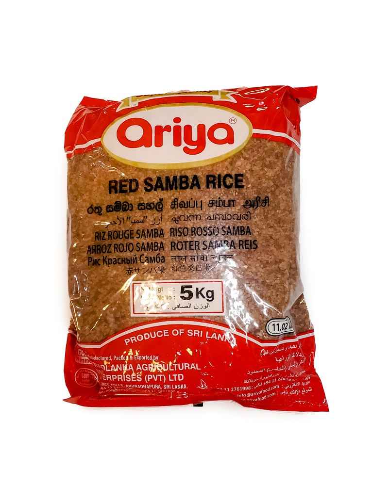 Buy Ariya Red Samba Rice 5 Kg | India Grocers - Quicklly