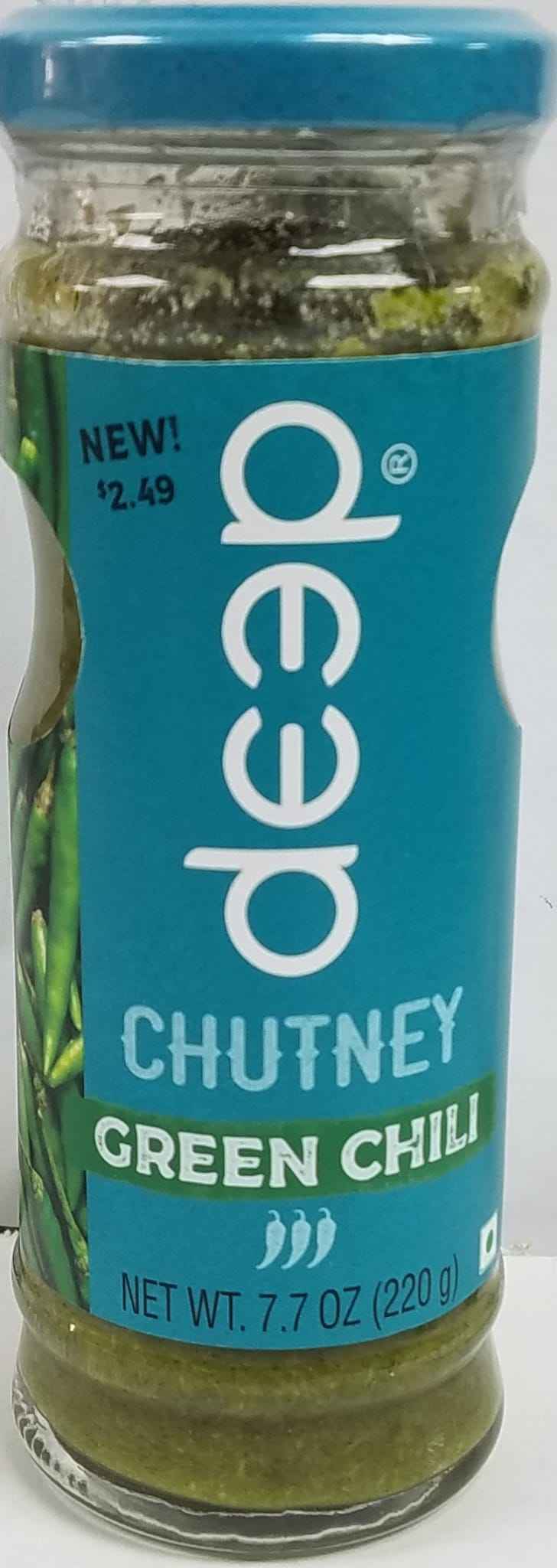 Buy Deep Green Chilli Chutney 7.7 Oz | India Grocers - Quicklly
