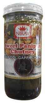 Buy Nirav Sweet Panipuri Chutney 220 Ml | Nirav Express - Quicklly