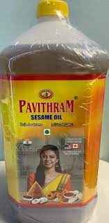 Buy Pavithram Sesame Oil 5 Ltr | India Grocers - Quicklly