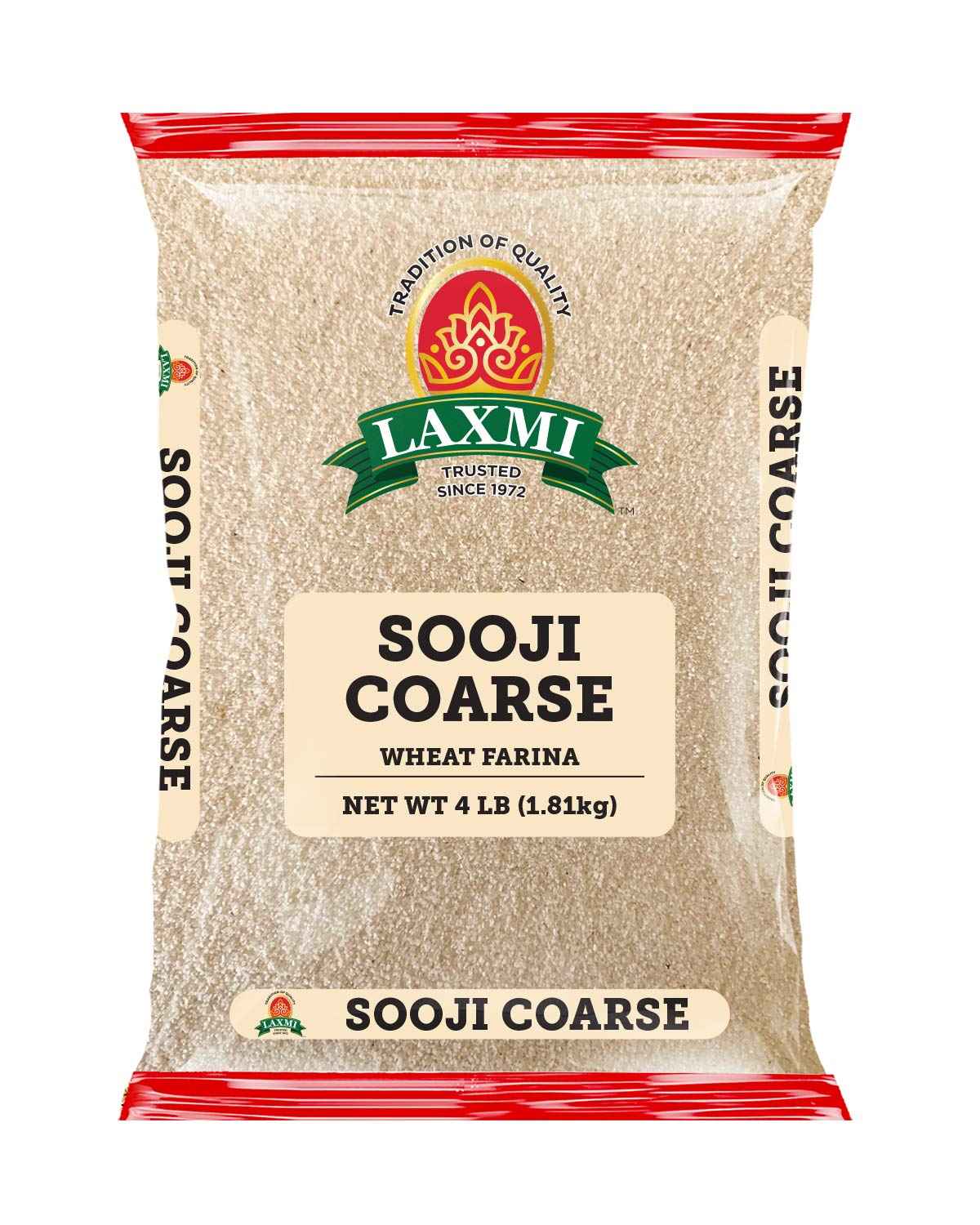 Buy Laxmi Sooji Coarse 4 Lbs | India Grocers - Quicklly