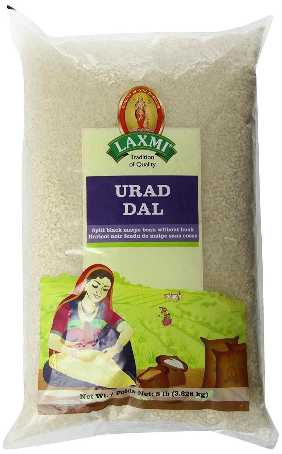Buy Laxmi Urad Dal 8 Lbs | India Grocers - Quicklly
