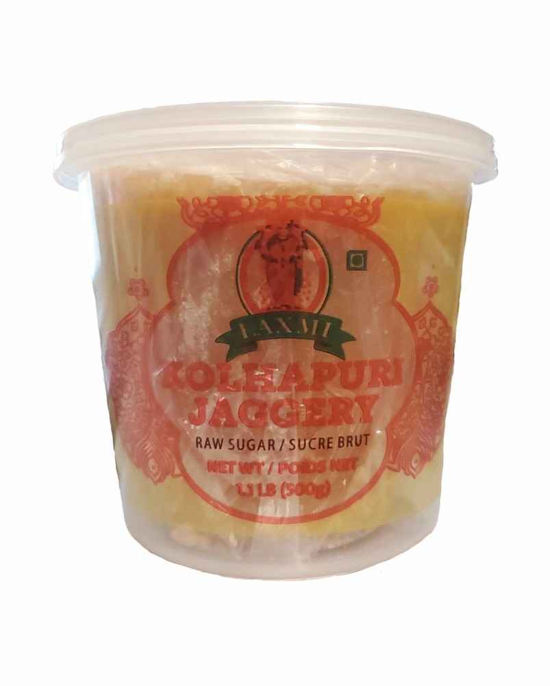 Buy Laxmi Kolhapuri Jaggery 1.1 Lbs | India Grocers - Quicklly