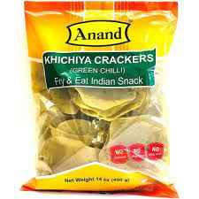 Buy Anand Khichiya Green Chilli Wafer 14 Oz | India Grocers - Quicklly
