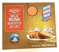 Buy Milk Rusk Super Pack Britannia 1 Kg | Indiaco - Quicklly