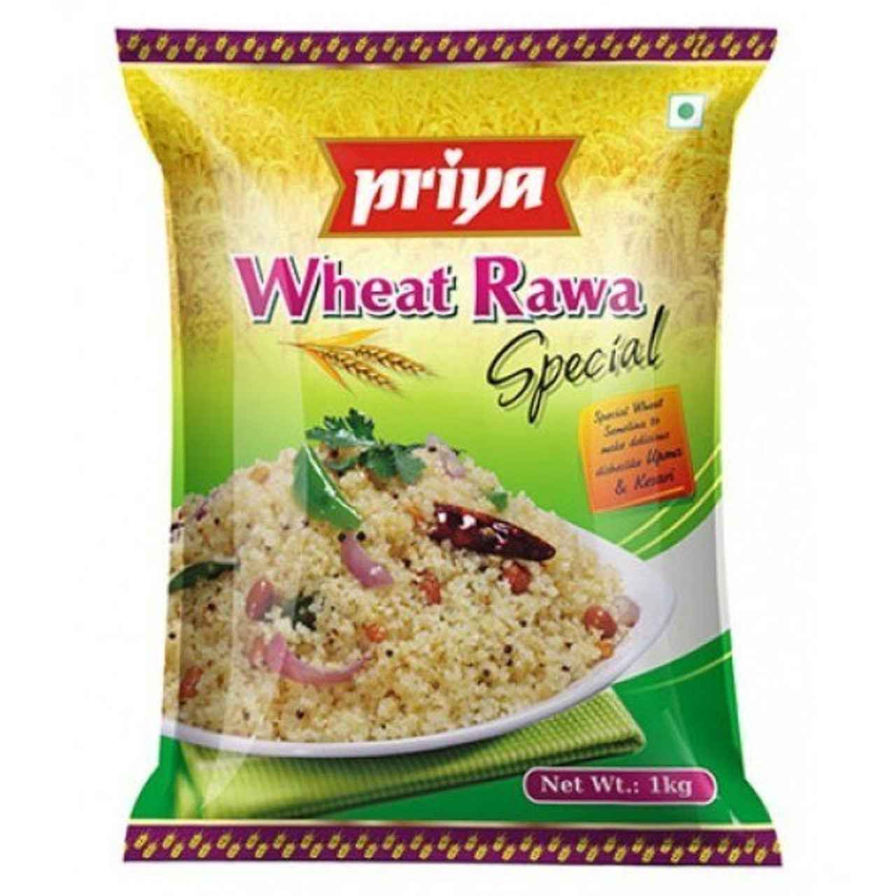 Buy Wheat Rawa (special) Priya 2 Lbs | Indiaco - Quicklly