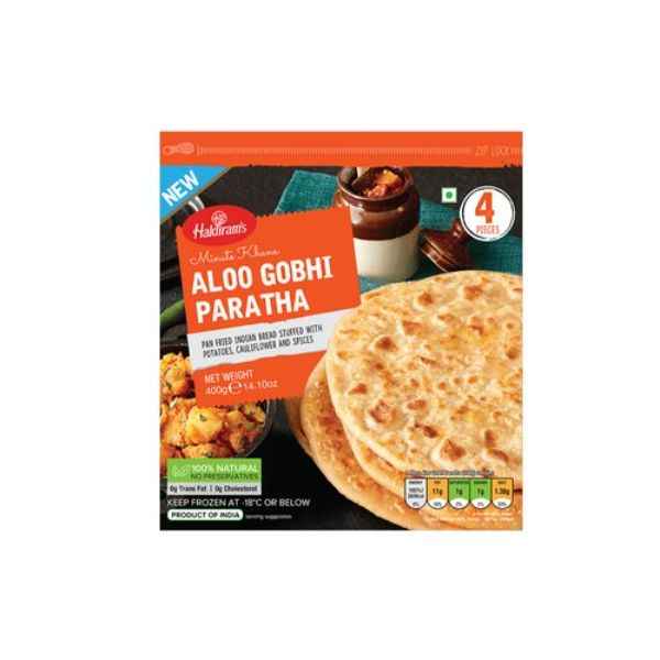Buy Aloo Gobi Paratha Haldirams 400 Gm | Indiaco - Quicklly