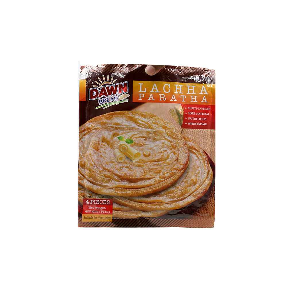 Buy Whole Wheat Lachha Paratha Dawn 400 Gm | Indiaco - Quicklly