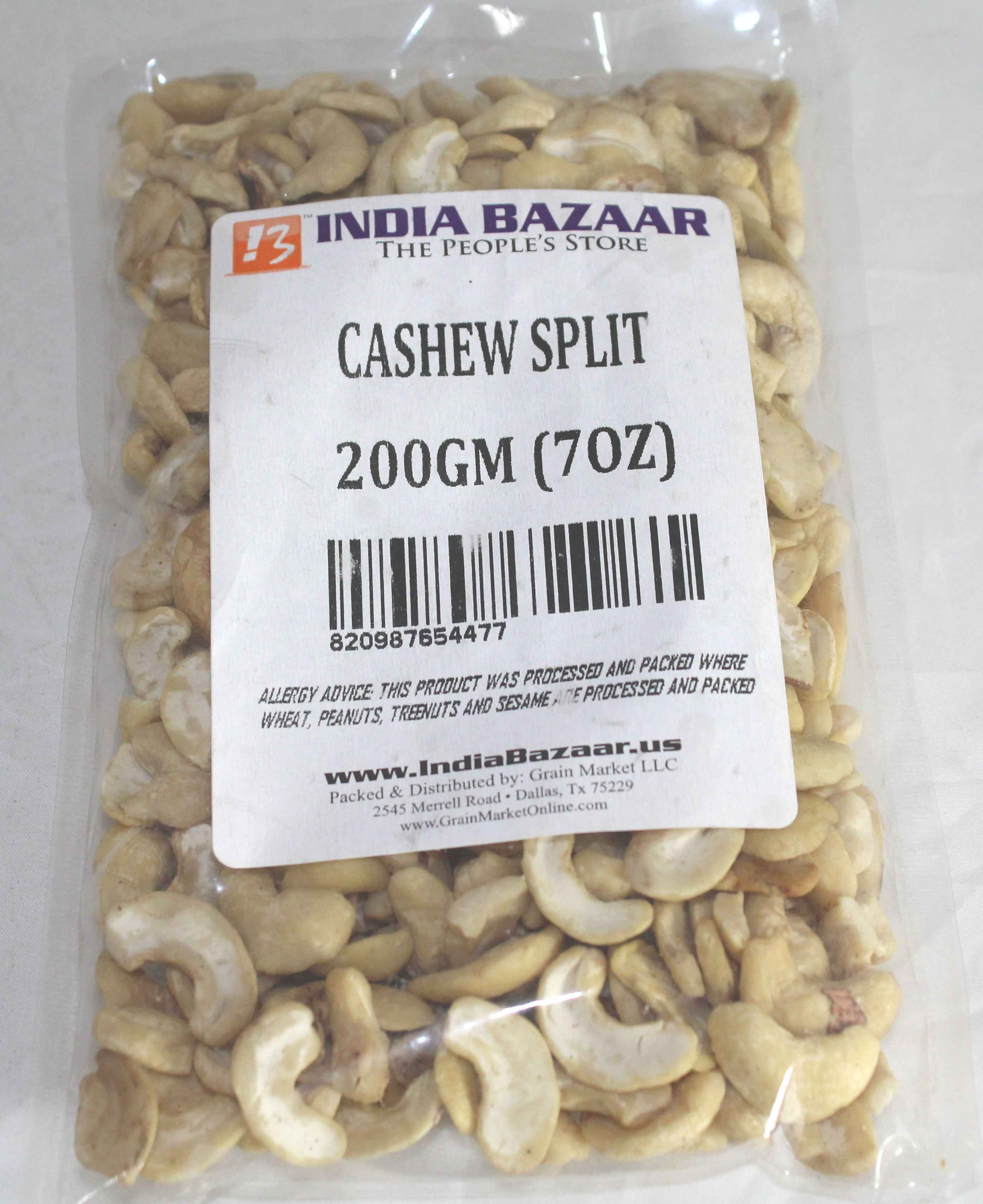 Buy Cashew Split India Bazaar 200 Gm | Indiaco - Quicklly