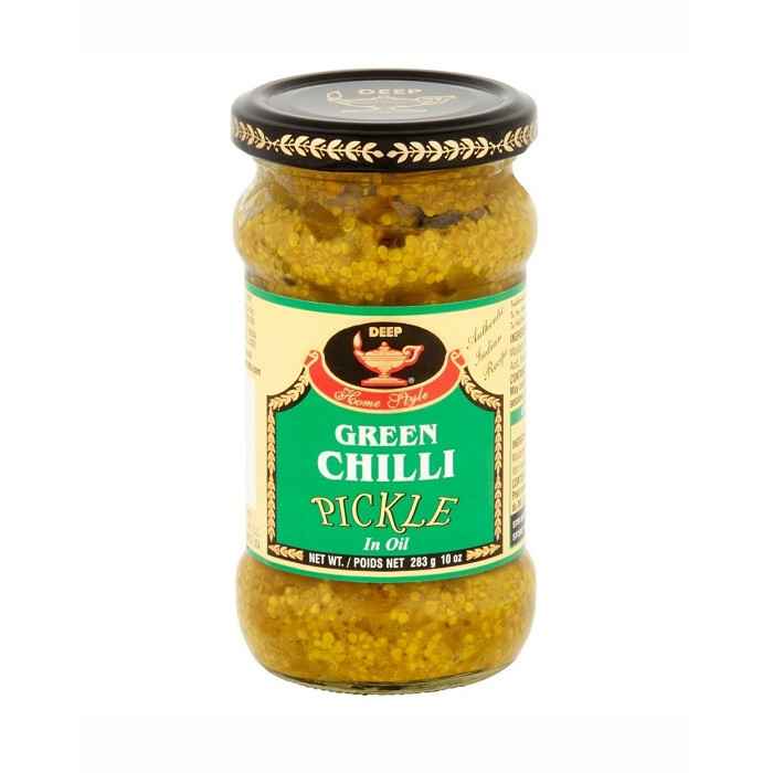 Buy Green Chilli Pickle Deep 283 Gm | Indiaco - Quicklly