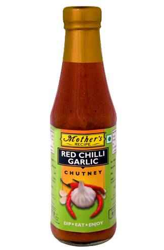 Buy Red Chilli Garlic Chutney Mothers 330 Gm | Indiaco - Quicklly