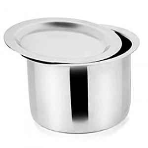 Buy S.s. Tapeli W/lid India Bazaar 1 Each | Indiaco - Quicklly