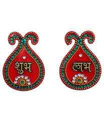 Buy Plastic Shubh Labh Sticker 1 Count | Indiaco - Quicklly