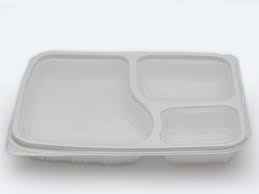 Buy 3 Compartment Papper Plates 50 Pcs | Indiaco - Quicklly