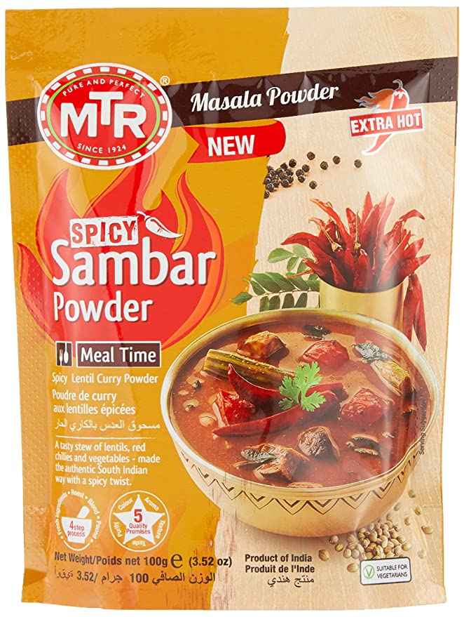 Buy Spicy Sambar Powder Mtr 100 Gm | Indiaco - Quicklly