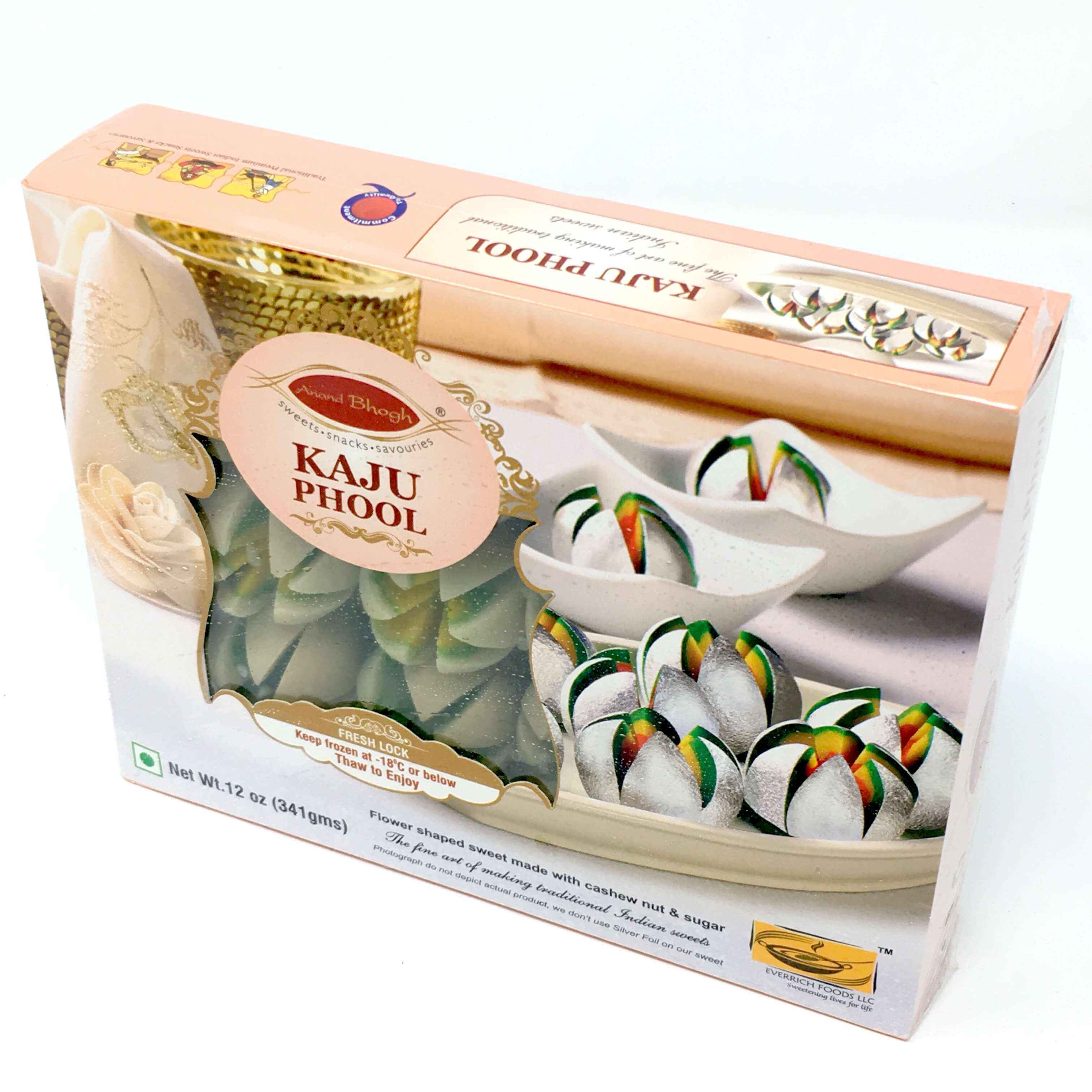 Buy Kaju Phool Anand Bhog 341 Gm | Indiaco - Quicklly