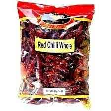 Buy Deep Red Chilli Whole 400 Gm | Manpasand - Quicklly