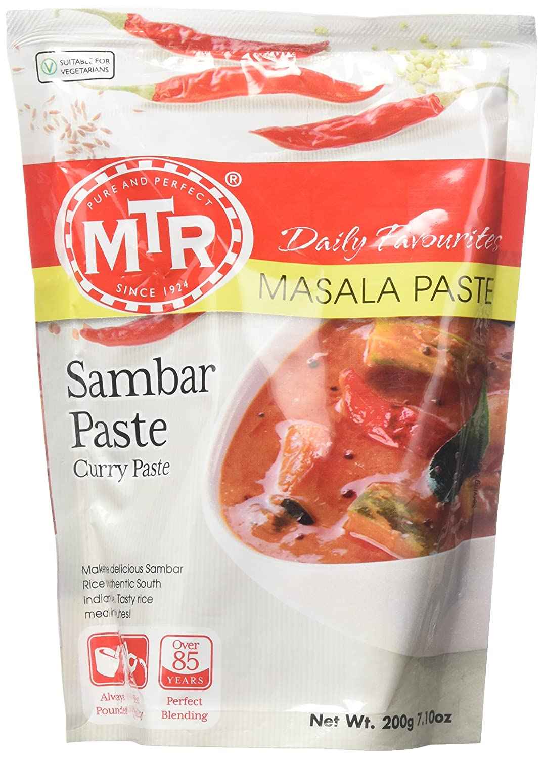 Buy Mtr Sambar Paste 200 Gm | Manpasand - Quicklly