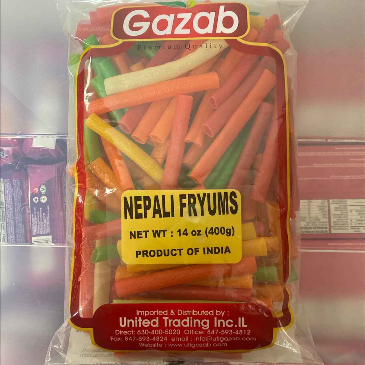Buy Gazab Fryum Nepali 400 Gm | Manpasand - Quicklly