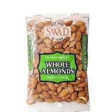 Buy Swad Whole Almonds 200 Gm | Manpasand - Quicklly