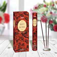 Buy Red Rose Incense Sticks Hem 1 Each | Aapka Bazaar - Quicklly