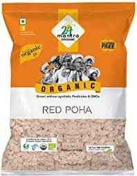 Buy 24 Mantra Organic Red Poha 2 Lbs | Mayuri Foods - Quicklly