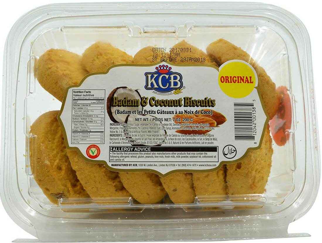Buy Kcb Badam Coconut Biscuit 700 Gm | Mayuri Foods - Quicklly