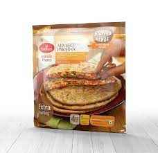 Buy Haldirams Frozen Mix Veg Paratha 400 Gm | Mayuri Foods - Quicklly