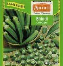 Buy Surati Bhindi Cut 340 Gm | Mayuri Foods - Quicklly