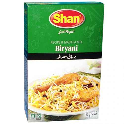Buy Shan Biryani Masala Mix 50 Gm | Mayuri Foods - Quicklly